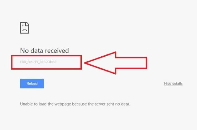 Cómo SOLUCIONAR El ERROR Err_Empty_Response 2025