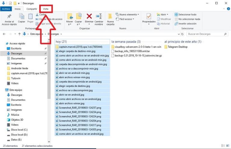 EVITAR Que Windows 10 Me Agrupe Las Descargas Por Fechas 2026