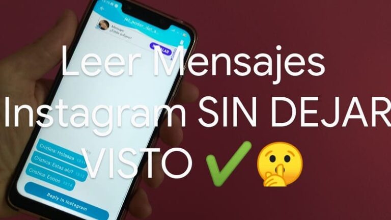 ≫ Como LEER MENSAJES De Instagram SIN VISTO Fácil 2025