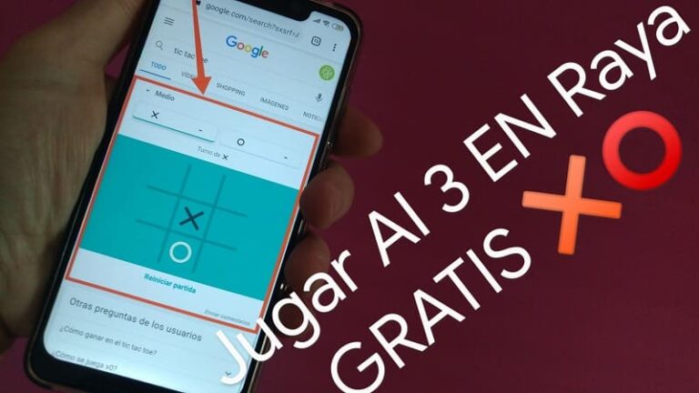 ≫ Como Jugar Al 3 En Raya En Google Con El Móvil 2026