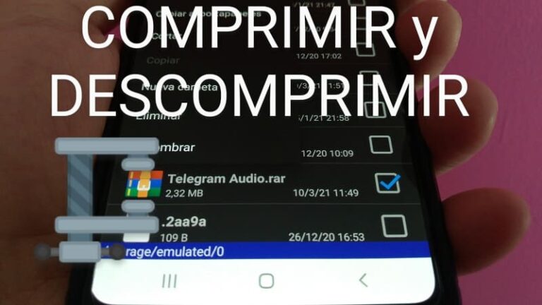 ≫ Como Comprimir y Descomprimir Carpetas En Android 2025