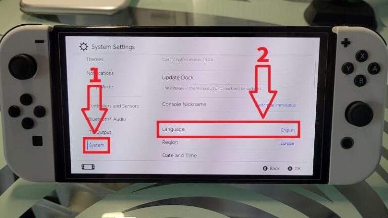 Como Cambiar El Idioma De Nintendo Switch Oled Al Español 2025