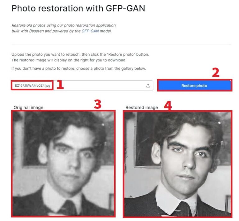 ≫ GFP-GAN App Para Restaurar Fotos Antiguas Gratis 2025