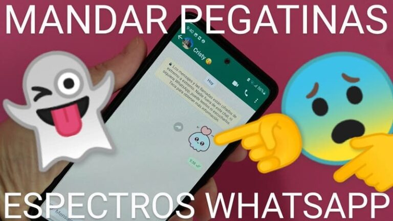 Como Enviar Stickers De Fantasmas Por WhatsApp en Halloween 2025