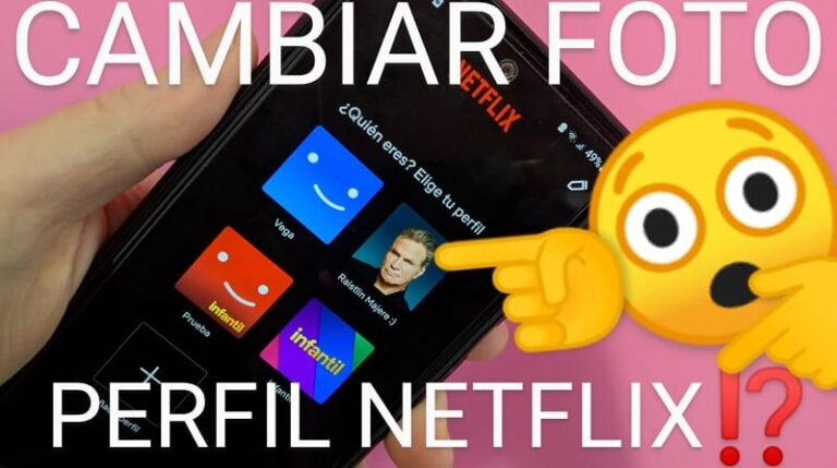 Como Cambiar La Foto De Perfil De Netflix Fácil y Rápido 2025