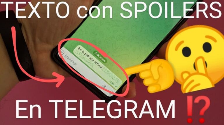 ≫ Como Poner Texto Como Spoiler En Telegram 2025