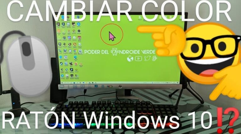 ≫ Cambiar Color Del Cursor En Windows 10 Fácil y Rápido 2025