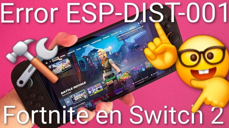 Cómo solucionar el error ESP-DIST-001 en Fortnite / Switch 2 2025