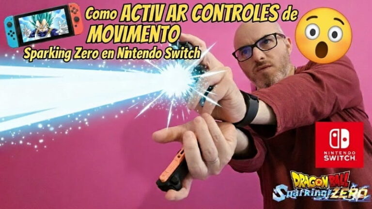 Activar controles de movimiento en Dragon Ball Sparking Zero, Switch 1 ...